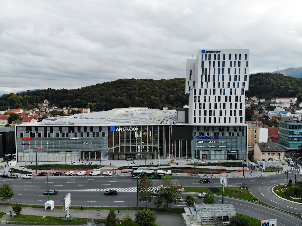 Centrul comercial AFI Brașov - Siniat